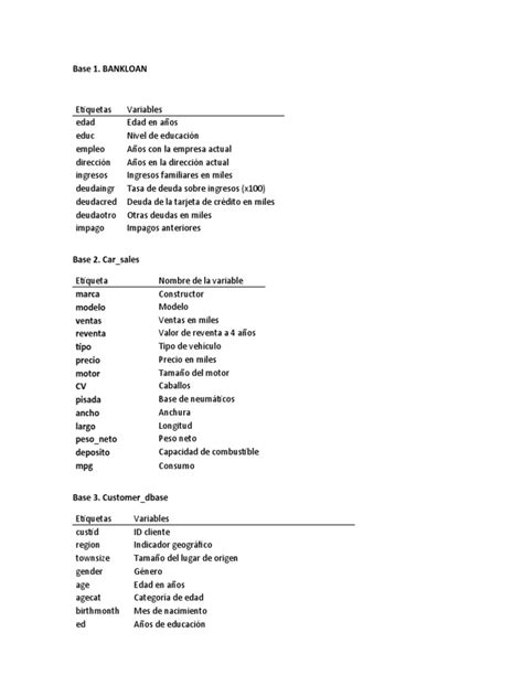 Variables De Estudio Pdf Tarjeta De Débito Economias
