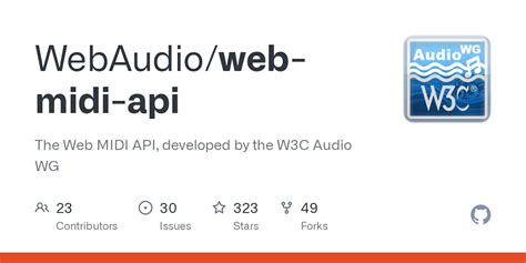 GitHub WebAudio Web Midi Api The Web MIDI API Developed By The W C Audio WG
