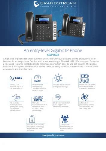 Grandstream Gxp Ip Phone At Piece Vipul Business Park Gurugram Id