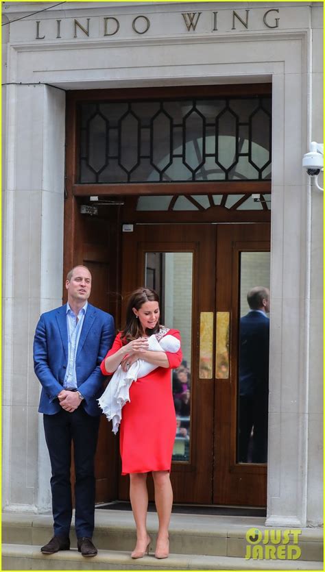 Prince Louis Arthur Charles Kate Middleton And Prince William Reveal