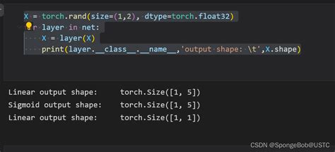 pytorch 2 搭建一个简易全连接层的网络 使用自定义网络 pytorch全连接层 csdn博客