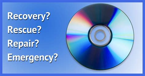 What Exactly Is A Rescue Recovery Repair Emergency Disc Ask Leo