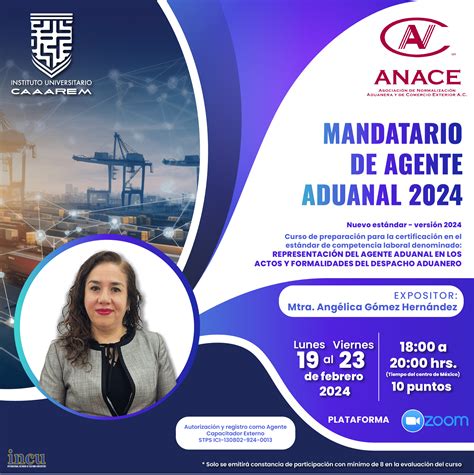 Mandatario De Agente Aduanal 2024 Iucaaarem