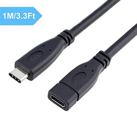 usb c extension cable type c extender cord male to vicedeal