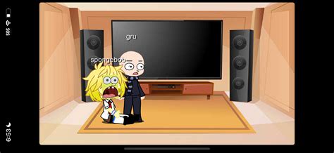 Gru Spongebob React To By Sussyforain On Deviantart