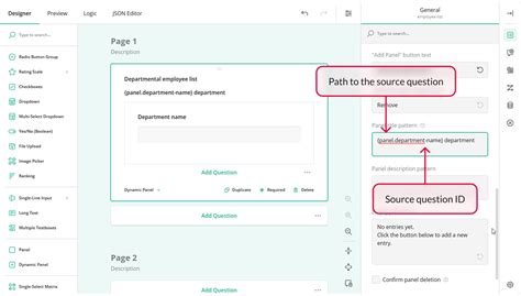 build a multi level dynamic form with nested repeat groups in surveyjs