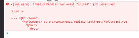 Onload Undefined Issue Quasarframework App Extension Qpdfviewer GitHub