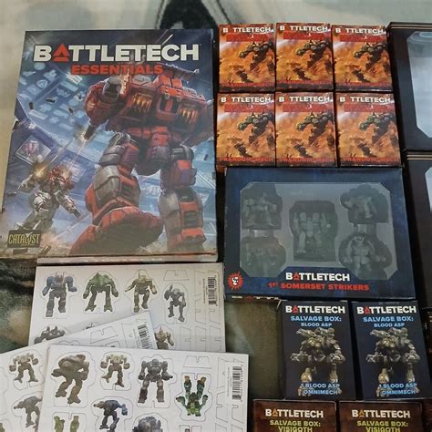Battletech Kickstarter Lot Ebay