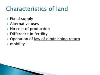 PRODUCTION PROCESS FACTORS OF PRODUCTION INPUT OUTPUT RELATIONSHIP PPTX