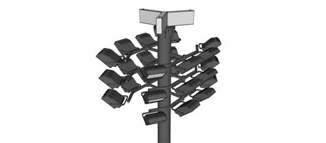 Floodlight 2 3d Model By Chtazi