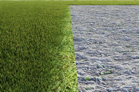 How Can I Fade Grass And Ground Material Ideas And Requests D5 Render