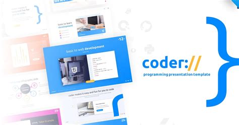 Coder Programming Keynote Presentation Template Incl Business And Cyber Envato