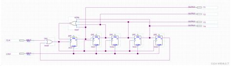 实验三 时序电路实验 Csdn博客