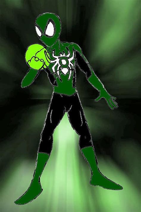 Green Lantern Spider Man By Kaosjay666 On Deviantart