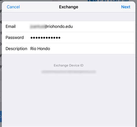 Configure Office 365 for iOS Río Hondo College