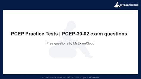 pcep practice tests pcep 30 02 exam questions pdf