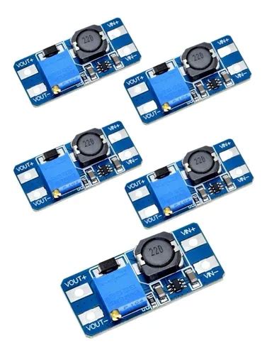 Kit 5 Regulador De Tensão Mt3608 Conversor Step Up Arduino Mercadolivre