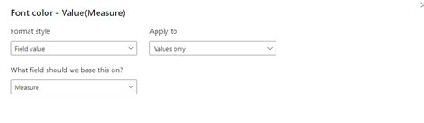 Solved Individual Column Conditional Formatting In Matrix Microsoft Fabric Community