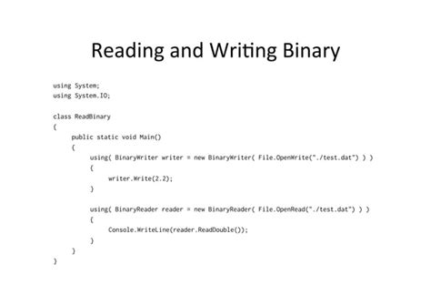 Net Multithreading And File Io Ppt