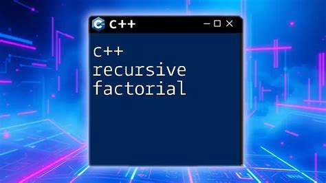 Mastering C Recursive Lambda Functions Step By Step