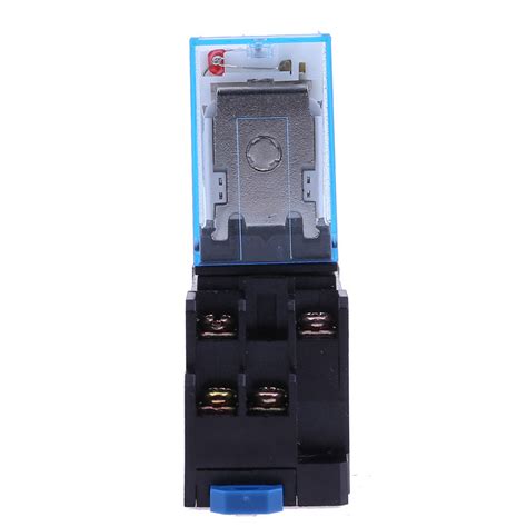 220v 10a Ly2nj Mini 8 Pin Coil Power Small Electric Relay With Socket