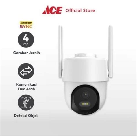 Jual Krisbow Sync Wifi Ip Camera Cctv Outdoor Ptz Speed 24q 4mp Cctv