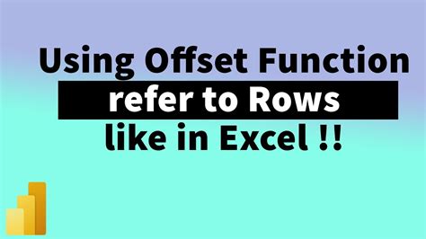 Refer To Rows Like In Excel And Perform Calculation In Powerbi Offset Function Mitutorials