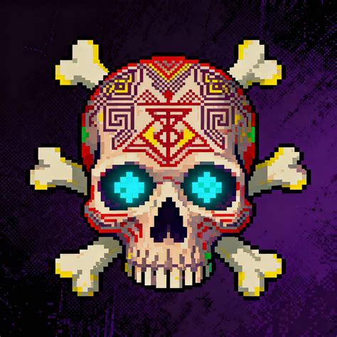 Pixel Art Skull Generator Create Unique Pixel Skulls