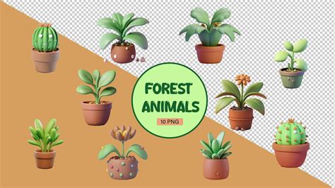 Nature Inspired 3d Elements Pack Images