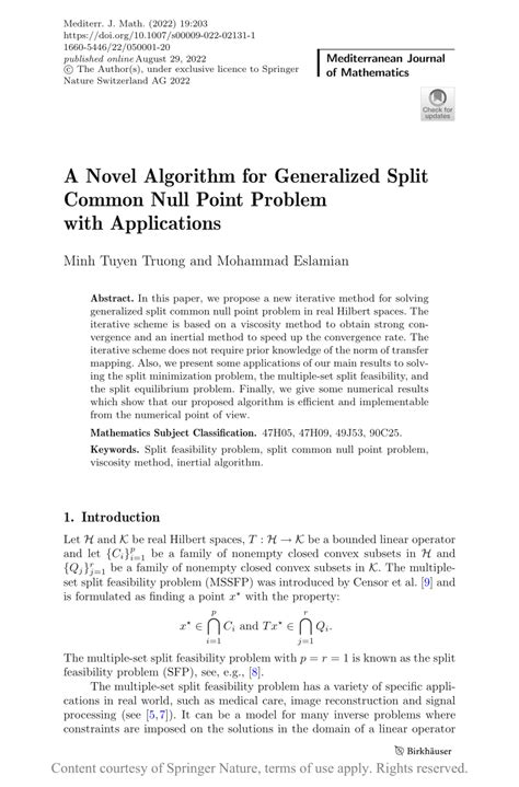 A Novel Algorithm For Generalized Split Common Null Point Problem With