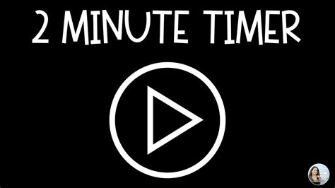 2 minute countdown timer with visual youtube