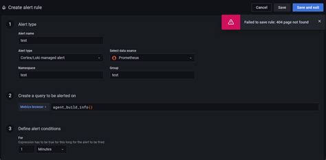 404 not found when creating cortex alerting rule in grafana ui · issue