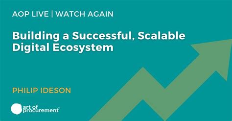 Building A Successful Scalable Digital Ecosystem
