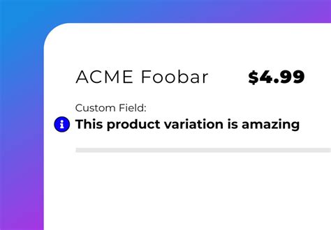 Custom Woocommerce Product Variation Fields Tutorial