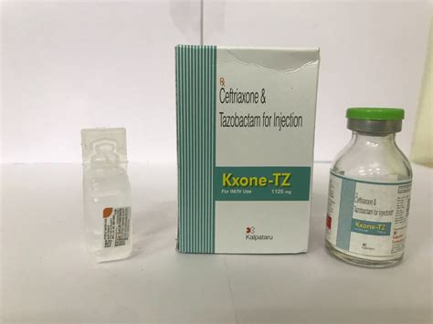 Ceftriaxone And Tazobactam For Injection 1125 Mg At ₹ 175 Vial In Ahmedabad