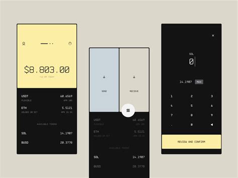 Mobile Technology Wallet Send Interaction