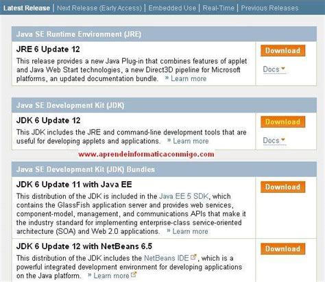 Tutorial Instalación Java JDK 6 Update 12 en Windows XP Aprende Informatica Conmigo