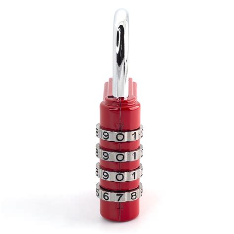 4 Digit Password Lock Combination Padlock For Luggages Jinlei Lock