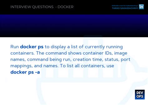 taras sahaidachnyi on linkedin devops docker dockercompose