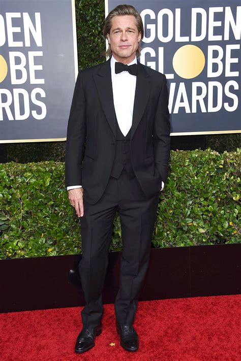 Brad Pitt Models In Brionis New Black And White Campaign