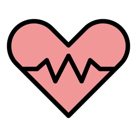 Premium Vector Heart Rate Icon Outline Vector Pulse Monitor Beat Ekg
