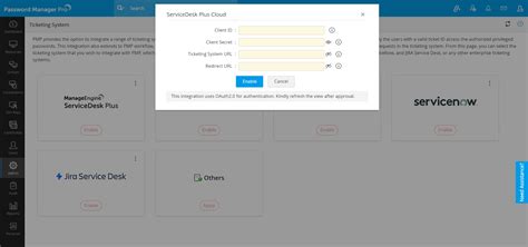 Ticketing System Integration