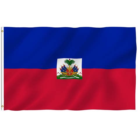 Anley Fly Breeze 3x5 Foot Haiti Flag Vivid Color And Uv Fade