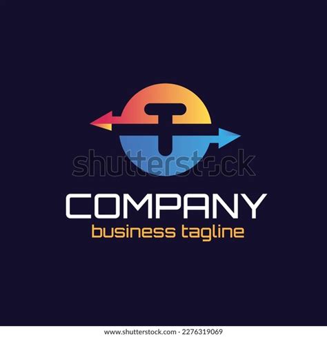 Letter T Logo Circle Shape Symbol Stock Vector Royalty Free 2276319069 Shutterstock