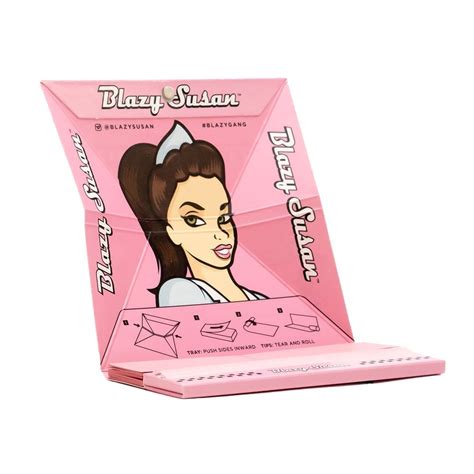 Blazy Susan Deluxe Rolling Kit Pink Online Cannabis Store Delta Online Edibles Cbd