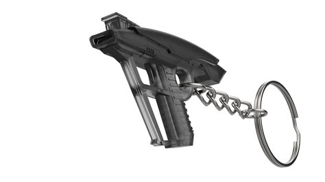 3d File Keychain Picard Phaser Star Trek Printable 3d Model Stl