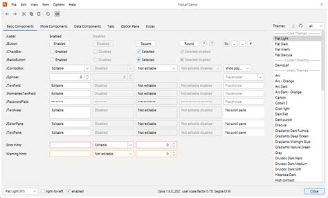 Flatlaf Uiscale Issues Issue Jformdesigner Flatlaf Github