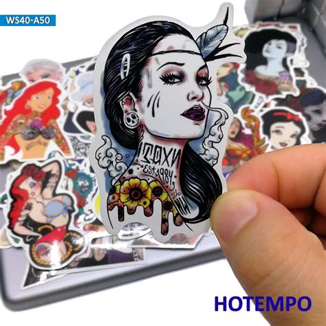 50 шт сексуальные красивые Стикеры для девочек Стикеры для девочек