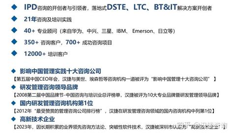 汉捷btandit（业务流程变革与it数字化）咨询解决方案2024（上） 知乎