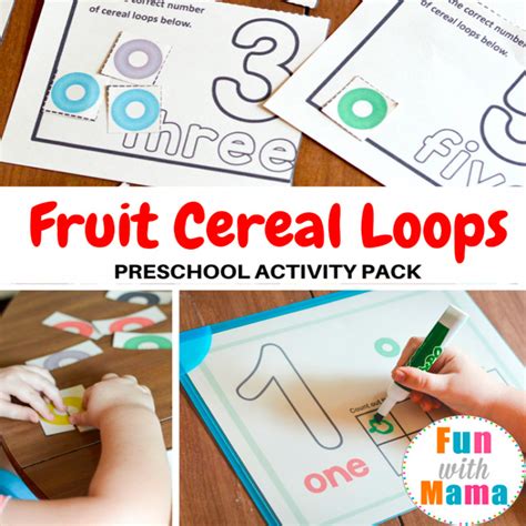 Fruit Loops Activities For Preschool Printable Fun With Mama